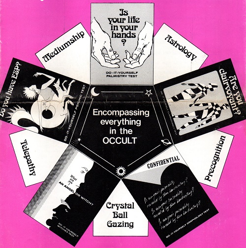 ‘Ten Do It Yourself Psychic & Occult Tests’, 1972