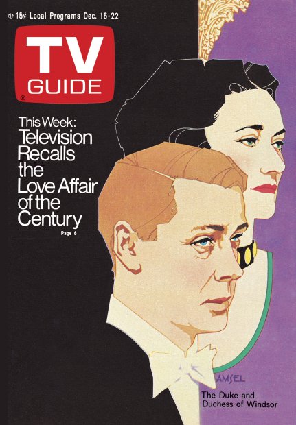 ‘TV Guide’ Covers by Richard Amsel, 1972 – 1985