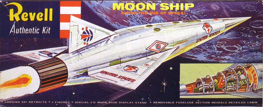 Revell ‘Space Age’ Model Kits, 1957 – 1959