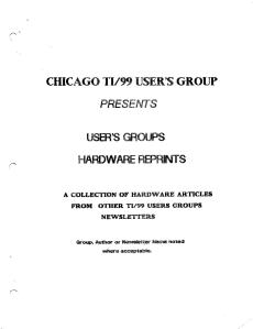 TI-99/4A Computer Books, 1983 – 1987