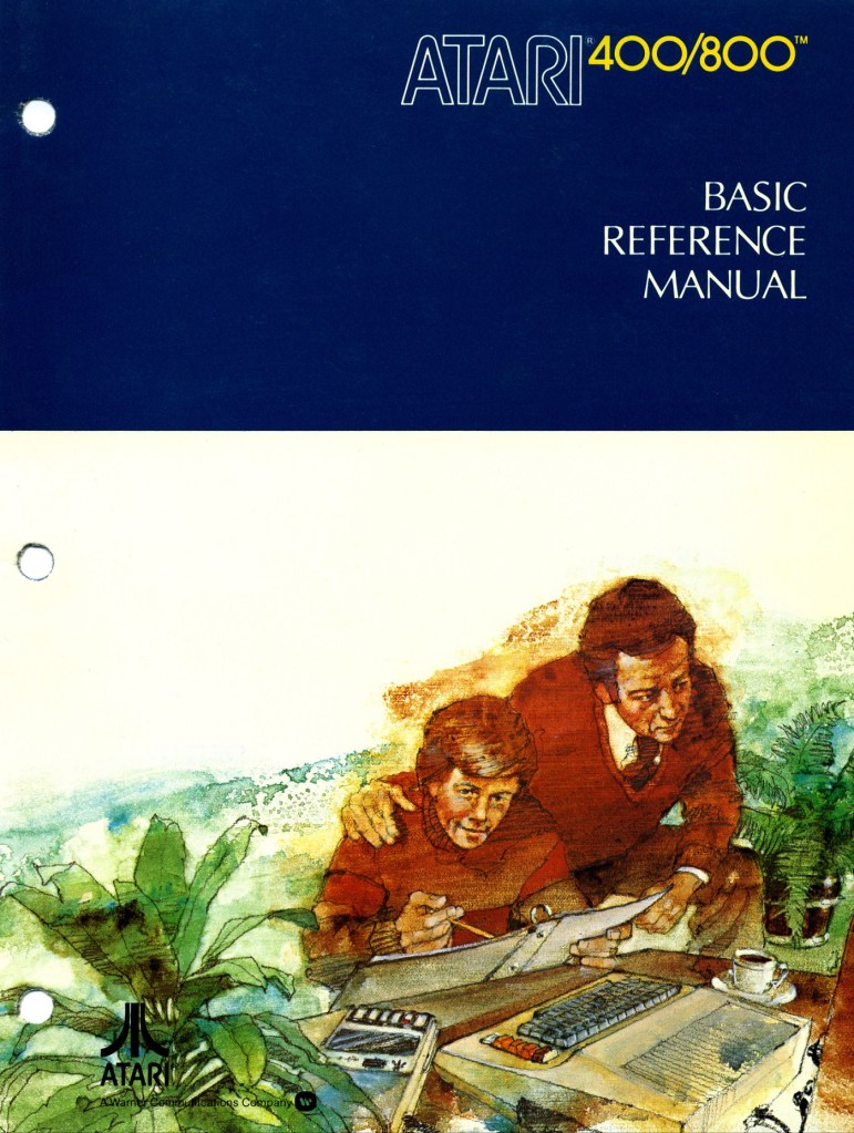 Atari 400/800 Box and Manual Artwork, 1979 – 1981