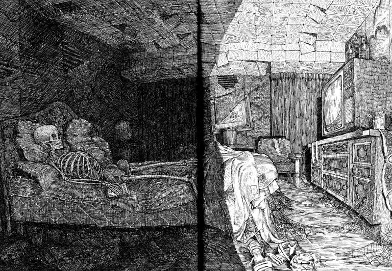 Excavating the Future: David Macauley’s ‘Motel of the Mysteries’