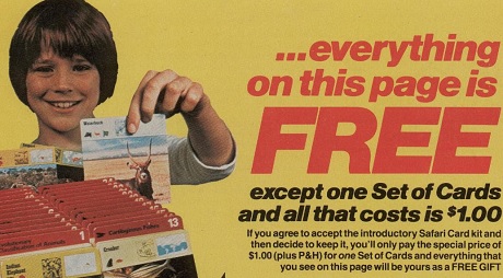 “The World’s Great Animals Come to Life”: Safari Cards, 1976 – 1986