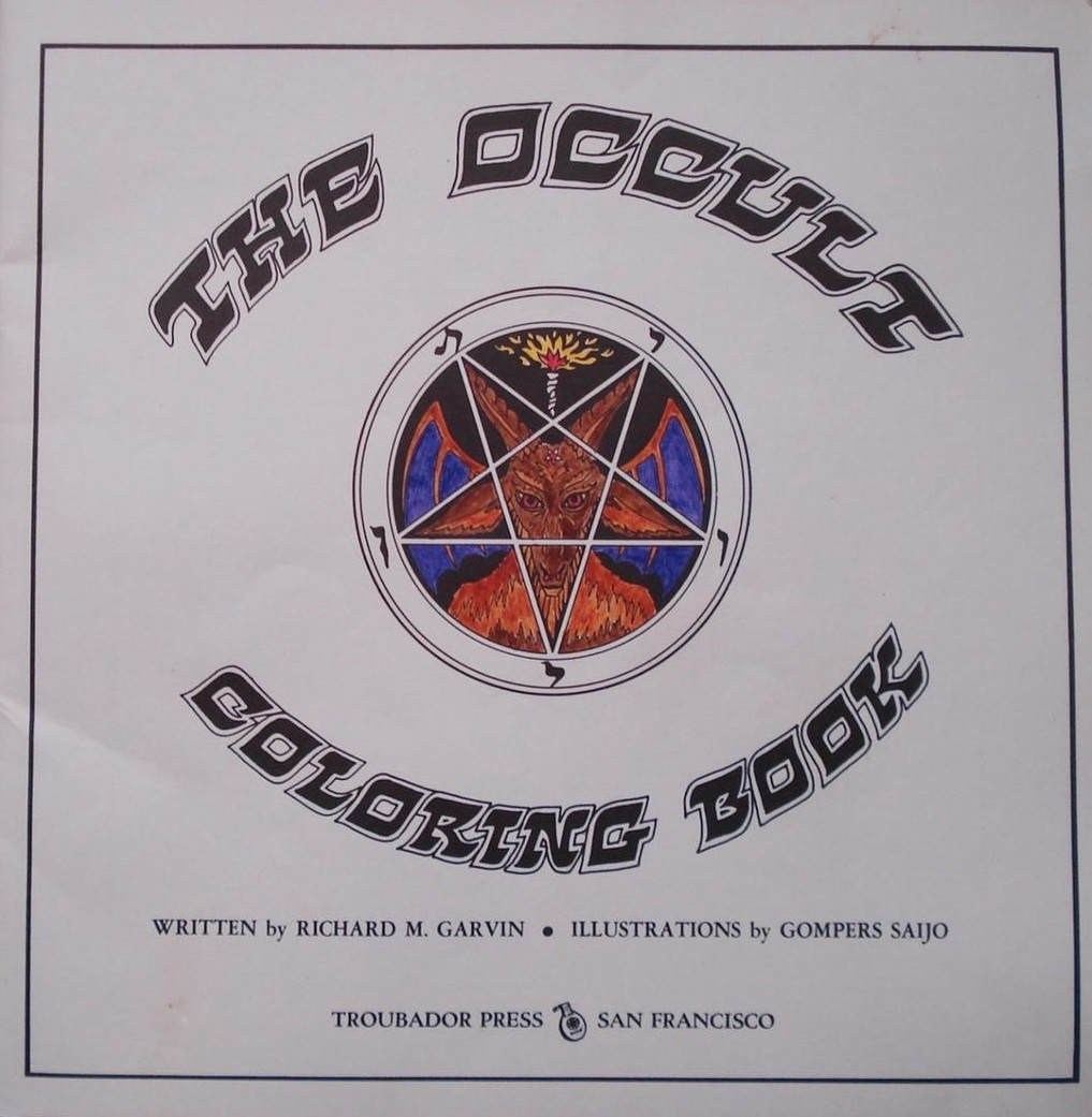 Devil in the Details: ‘The Occult Coloring Book’, 1971