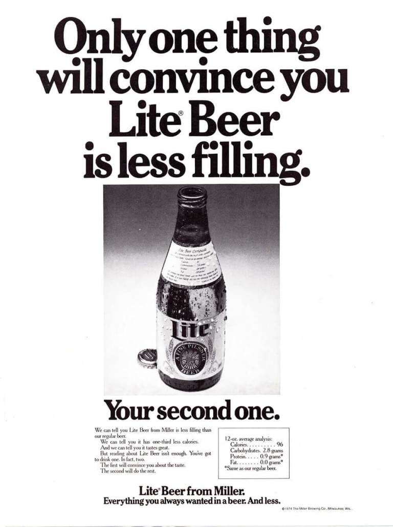 “A Most Congenial Group”: Miller Lite TV Ads, 1974 – 1991