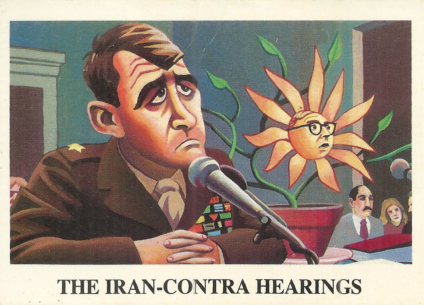 “Looney Tunes and Squalid Criminals”: The Iran-Contra Scandal Trading Cards
