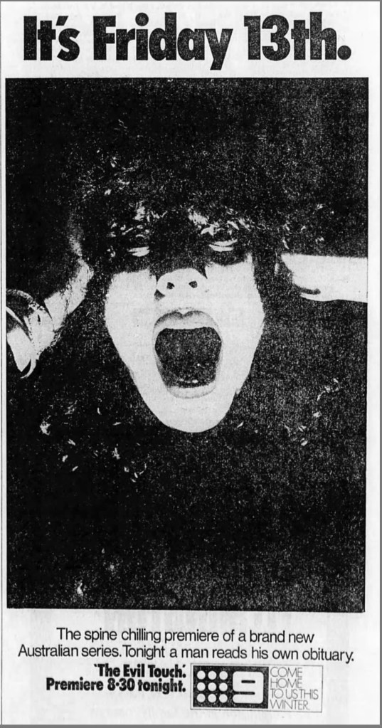 Ghostly Messages: Australia’s Lost Horror Anthology, ‘The Evil Touch’